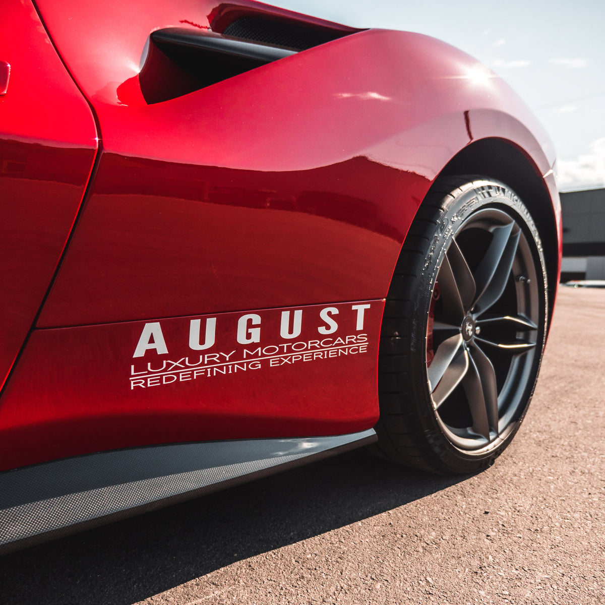 August Rocker Panel Decal – August Motorcars